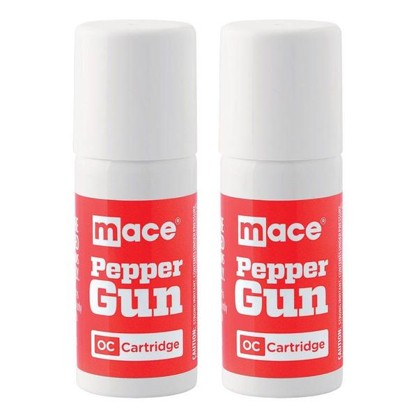 Pepper Gun 2 Pack OC Refill Cartridges
