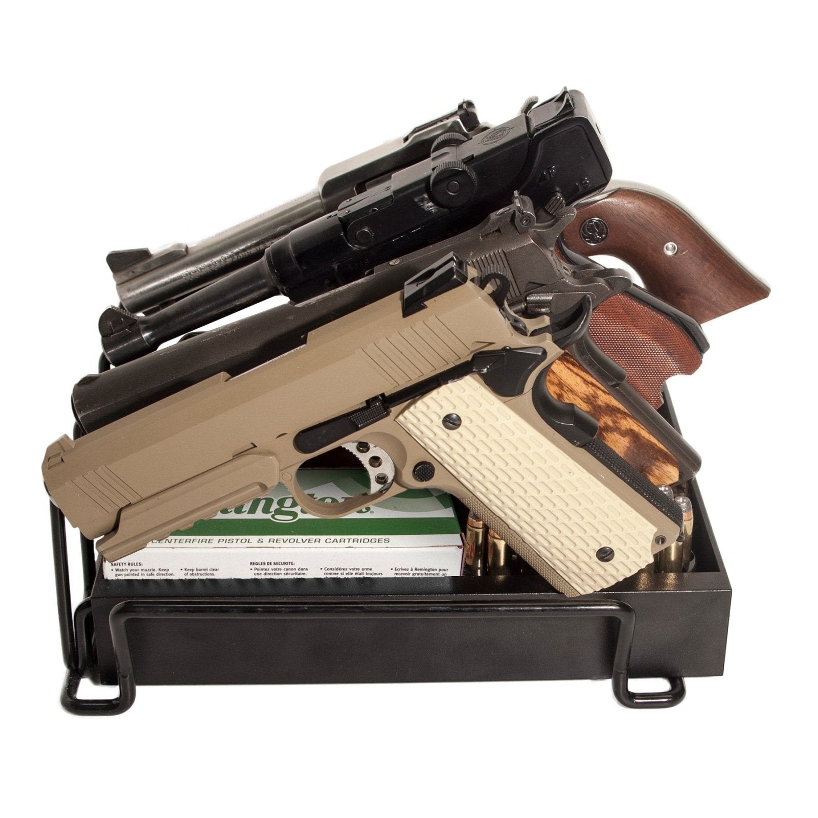 Pistol Rack with Slide out Drawer - Safe Accessories | Liberty Safe